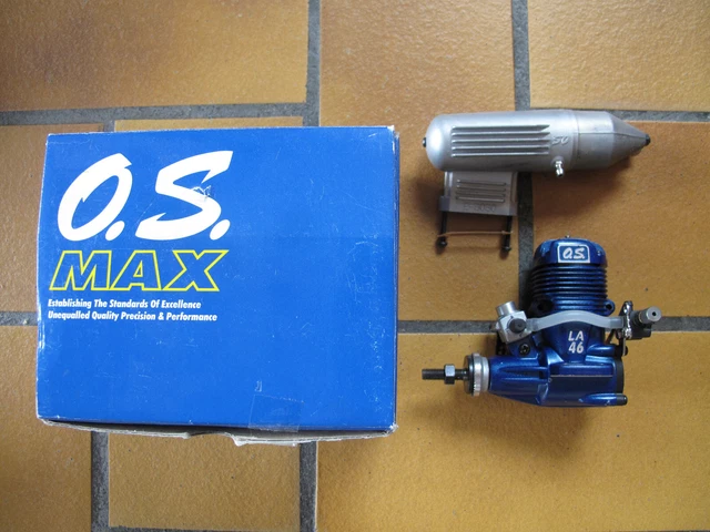 MOTEUR MODÉLISME OS 46 LA Blue R/C complet Très bon état !! EUR 100,00 ...