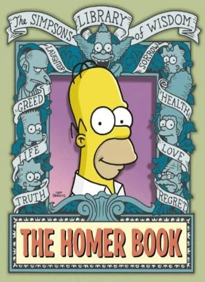 THE HOMER BOOK (The Simpsons Library of Wisdom)-Matt Groening £3.27 ...