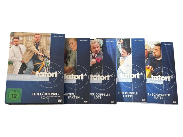 TATORT MÜNSTER DVD Box Jan Josef Liefers Axel Prahl Krimi Serie EUR 7 ...