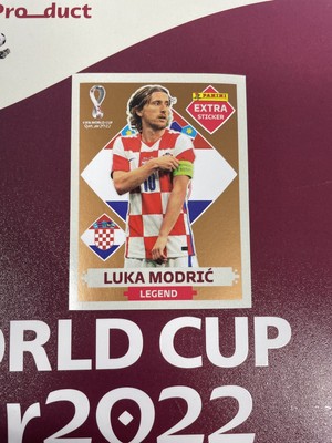 2022 FIFA WORLD Cup Qatar Panini - Luka Modric Extra Sticker Legend ...