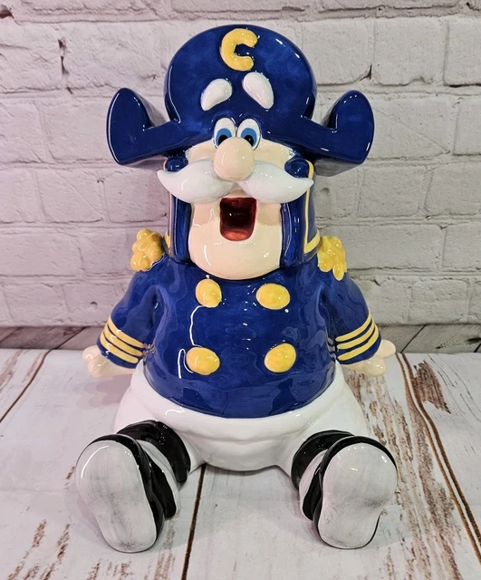 QUAKER OATS CAPTAIN Crunch Cookie Jar No 556 of 1200 From 2001 Rare ...
