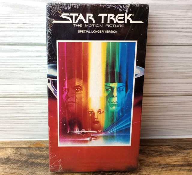 STAR TREK THE Motion Picture VHS Special Longer Version Paramount ...