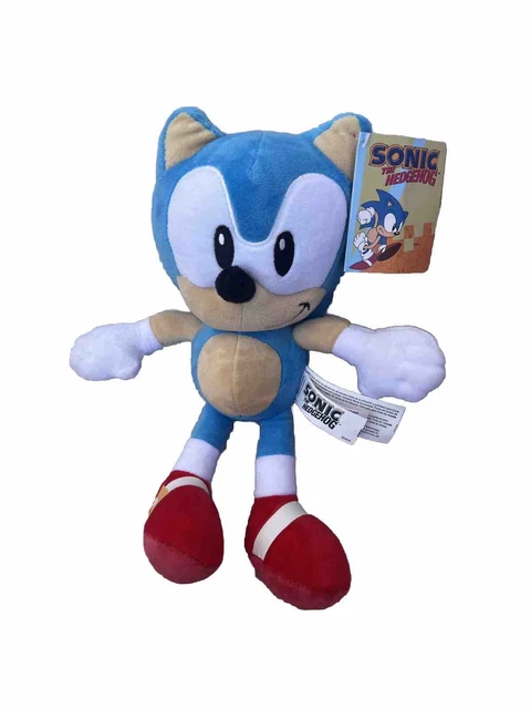 SONIC THE HEDGEHOG 12" Official Sega Sonic Soft Plush Toy Teddy Brand ...