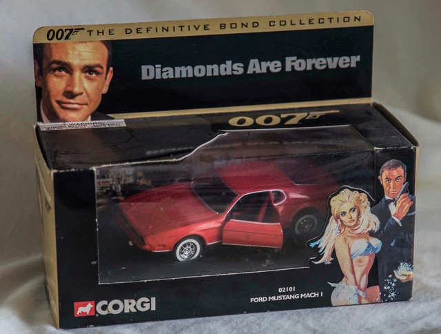 CORGI - JAMES Bond Definitive Collection - Ford Mustang - Diamonds Are ...