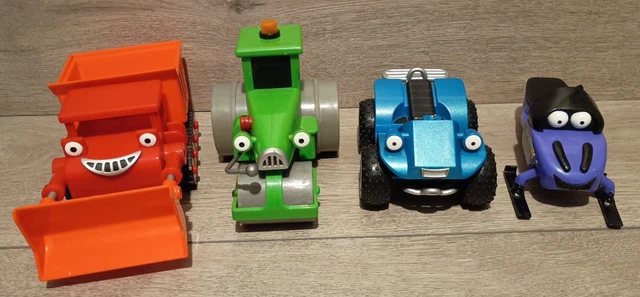 BOB THE BUILDER Toy Vehicles Bundle Muck Roley Scrambler Zoomer £21.51 ...