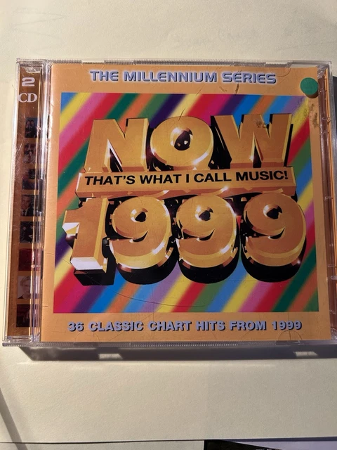 NOW THAT'S WHAT I Call Music 1999 - The Millennium Series Double CD £1. ...