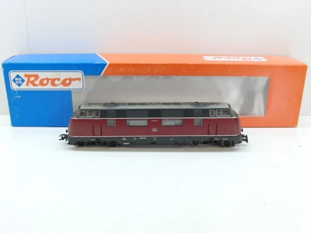 ROCO H0 63402 locomotiva diesel BR220 - DIGITALE- DC, luce, DSS, NEM ...