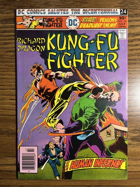 RICHARD DRAGON KUNG-FU Fighter 10 Denny O'neal Story Dc Comics 1976 ...