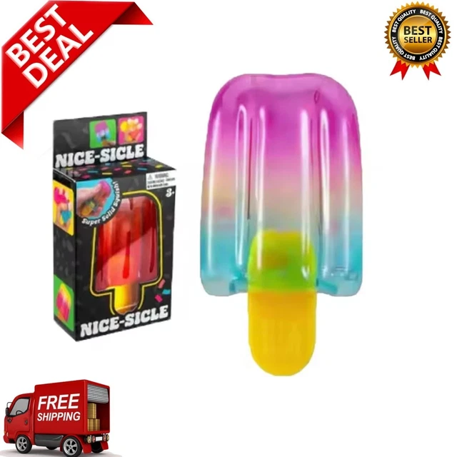 SCHYLLING NEEDOH NICE Cube Sensory Nice-Sicle Stress Relief Squishy ...