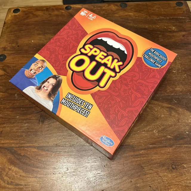 HASBRO SPEAK OUT Game (con 9 boccagli) usato una volta EUR 9,32 ...