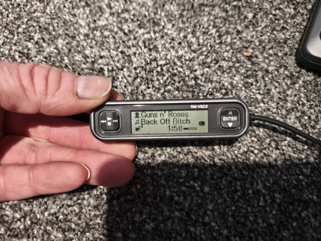SONY VAIO RM-VSC2 REMOTE CONTROL FOR VGF-AP1L VAIO WALKMAN MP3 Player £ ...