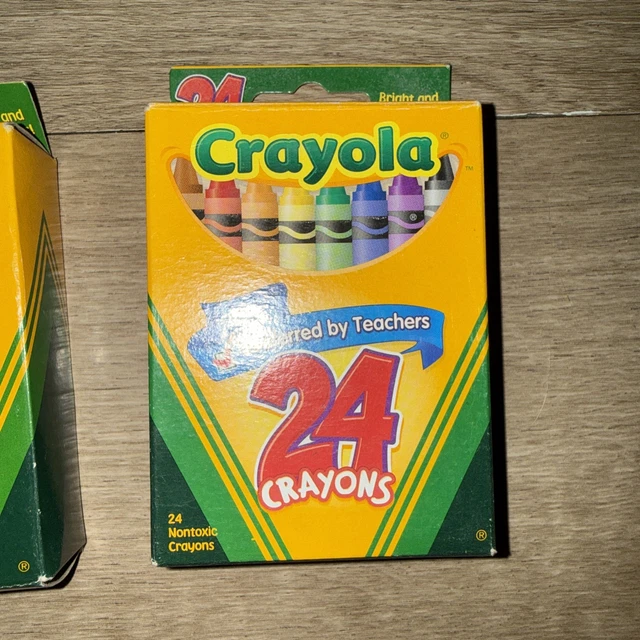 LOT OF CRAYOLA Crayons Early 2000’s 48 Crayons In Total Brand New £10. ...