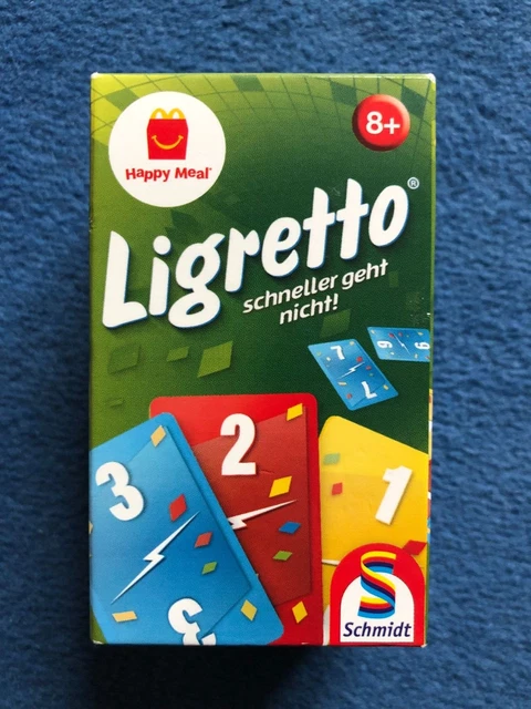 MC DONALDS HAPPY Meal Edition ++ Ligretto ++ Schmidt Spiele EUR 4,95 - PicClick DE