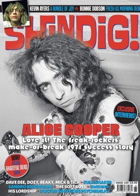 SHINDIG! MAGAZINE (UK) Issue 165- Alice Cooper £10.80 - PicClick UK