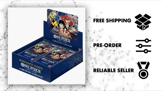 **ONE PIECE CARD Game Booster Box Op01 - Romance Dawn - March Reprint ...