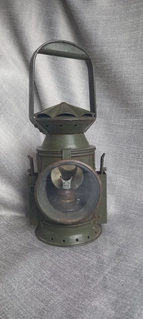 BRITISH ARMY RAILWAY signal lamp C. E. & S. £70.00 - PicClick UK