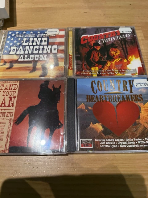 COUNTRY & WESTERN, plus Line Dancing CDs Bundle Joblot X 28 £6.96 ...
