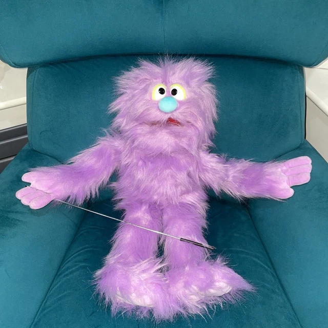 PURPLE MONSTER PUPPET, Full Body Ventriloquist Style Puppet, Approx ...