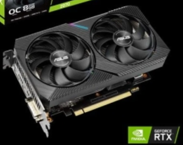 ASUS DUAL RTX 2070 MINI OC (NVIDIA Graphics Card, GPU, Geforce 20 ...