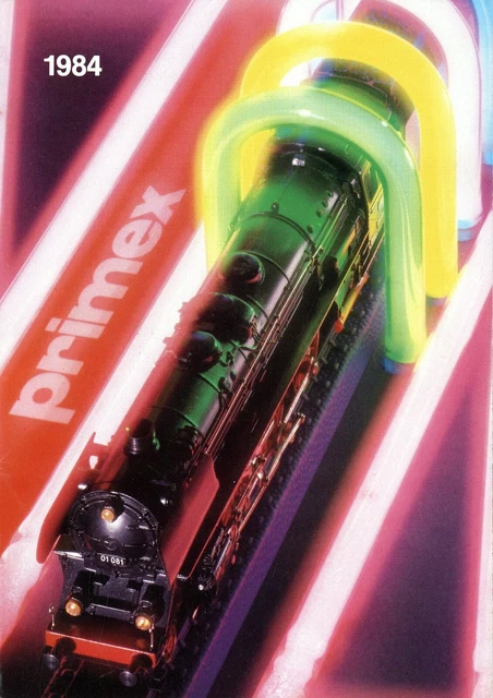PRIMEX PROSPEKT 1984 Modelleisenbahn Modellbahn brochure model railway ...