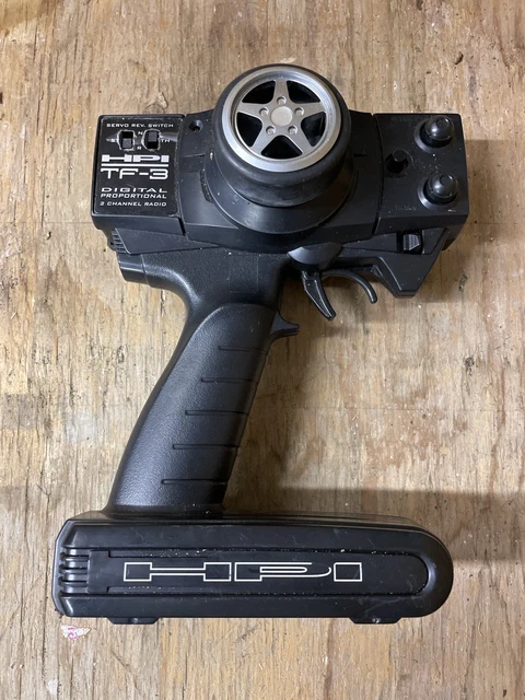 HPI RC RADIO Transmitter TF-3 for RF1 27mhz spares repair buggy car TX ...