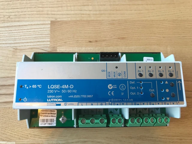 LUTRON LQSE-4M-D MOTOR Control Power Module Homeworks £311.00 - PicClick UK