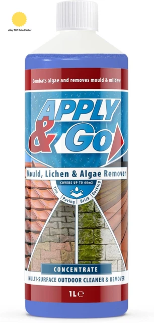 - PATH AND Patio Cleaner, Concentrated Mould, Mildew, Lichen & Algae £ ...