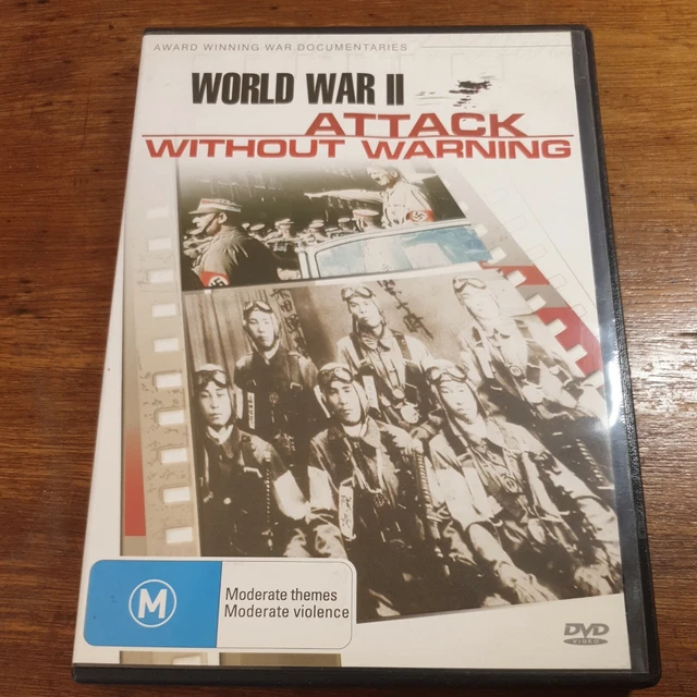 ATTACK WITHOUT WARNING DVD World War II History R4 FREE POST EUR 7,21 ...