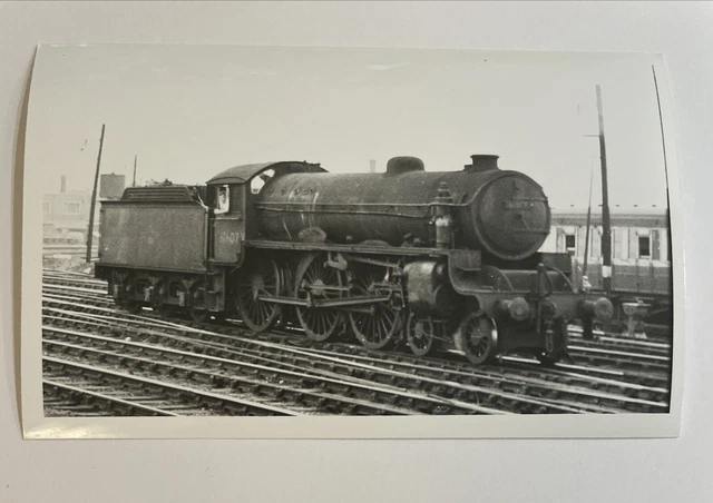 BR RAILWAY LOCOMOTIVE Photograph H2 Class - 61607 Stratford - D1260 £3. ...