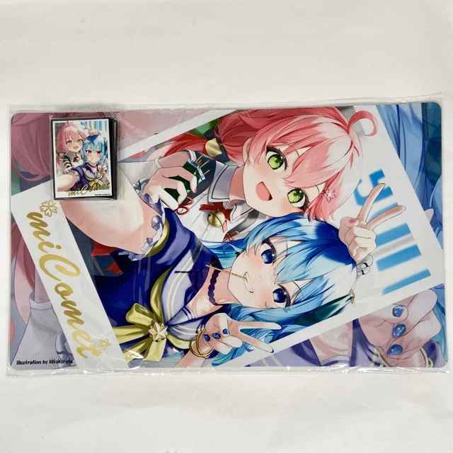 HOLOLIVE HOSHIMACHI SUISEI Sakura Miko Sleeve Playmat Set Kont £186.69 ...