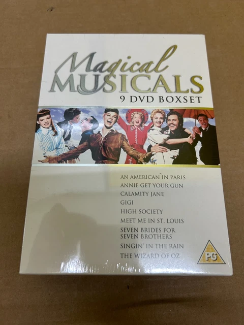 MAGICAL MUSICALS COLLECTION (9 Disc Box Set) (DVD, 2009) - New & Sealed ...