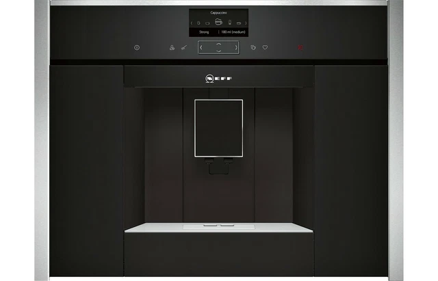 NEFF FULLY AUTOMATIC Built In Coffee Machine Touch C17KS61H0 N90 Sensor ...