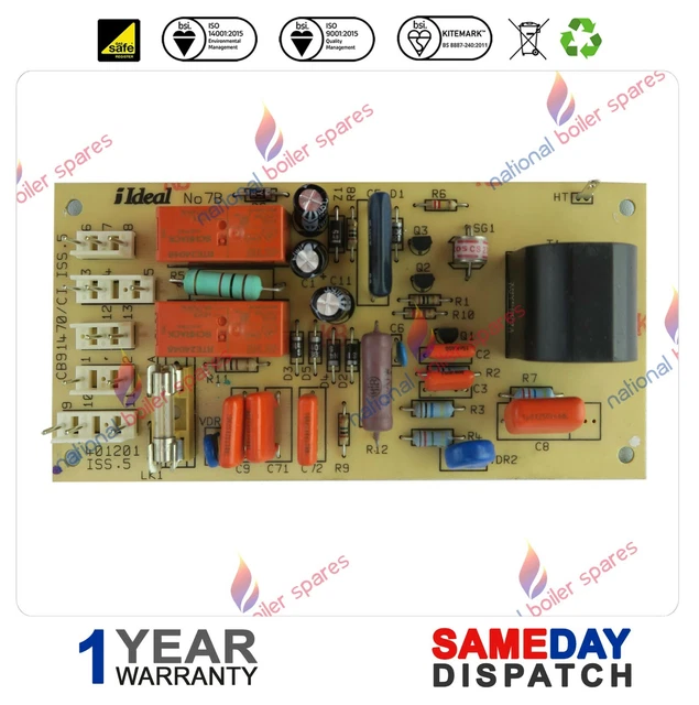 IDEAL ELAN 2 40F/50F/60F/80F (No:7B) Pcb 060550 £79.75 - PicClick UK
