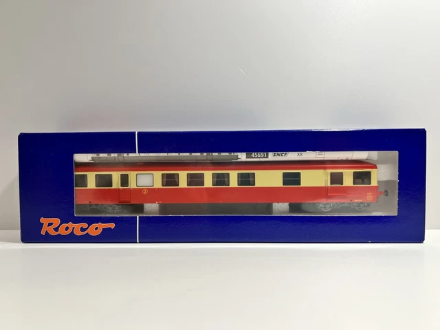 ROCO 45691 - Remorque autorail Decauville XR BD 8017 Dijon TR de la ...