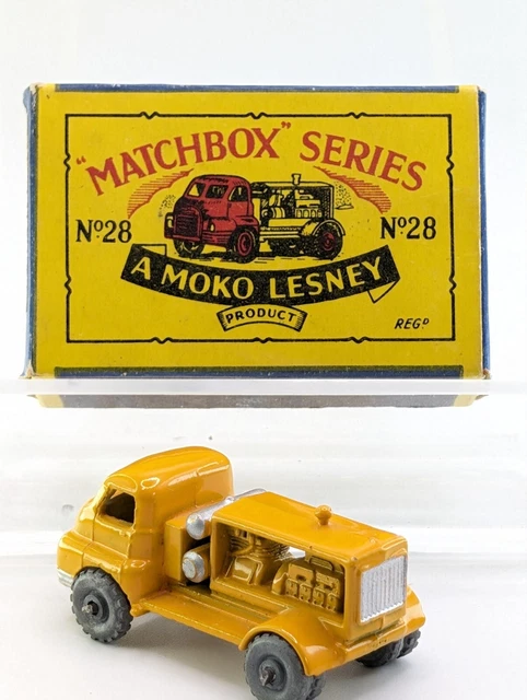 MATCHBOX MOKO LESNEY 28a Bedford Compressor Truck MIB vintage diecast ...