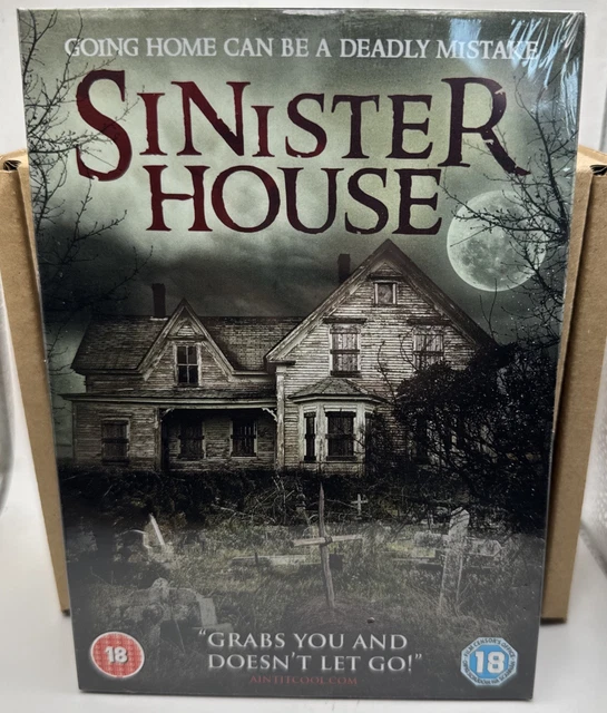 SINISTER HOUSE DVD Horror Film Brand New & Sealed **FREE P&P** £4.49 ...