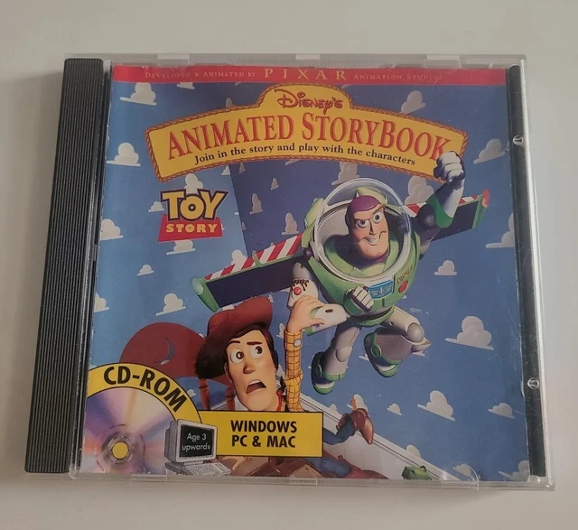 DISNEY'S TOY STORY Animated Storybook PC Win95/98 Mac $2.80 - PicClick CA