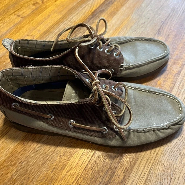 SPERRY MEN'S TAN and Brown Boat Shoes £22.30 - PicClick UK