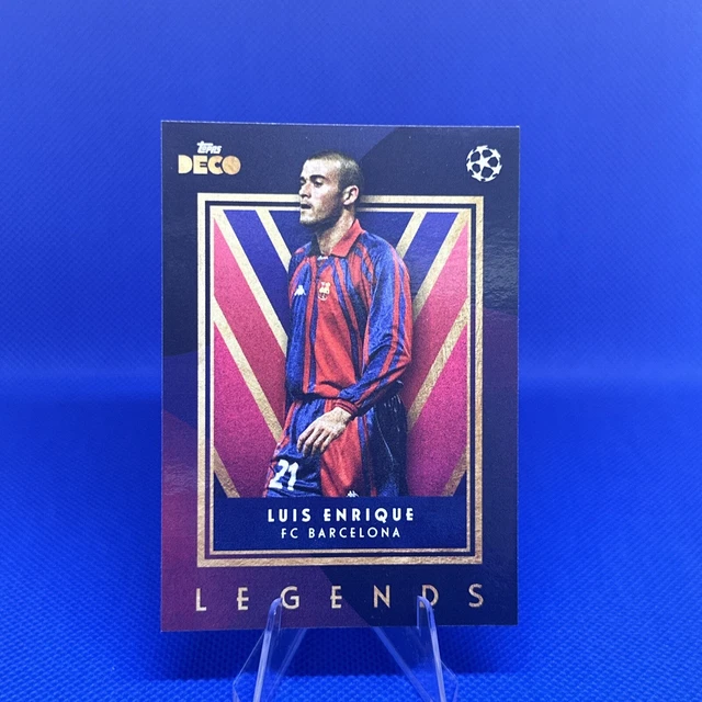 TOPPS DECO UCC Calcio 2023/24 - Luis Enrique - Leggende - Barcellona ...