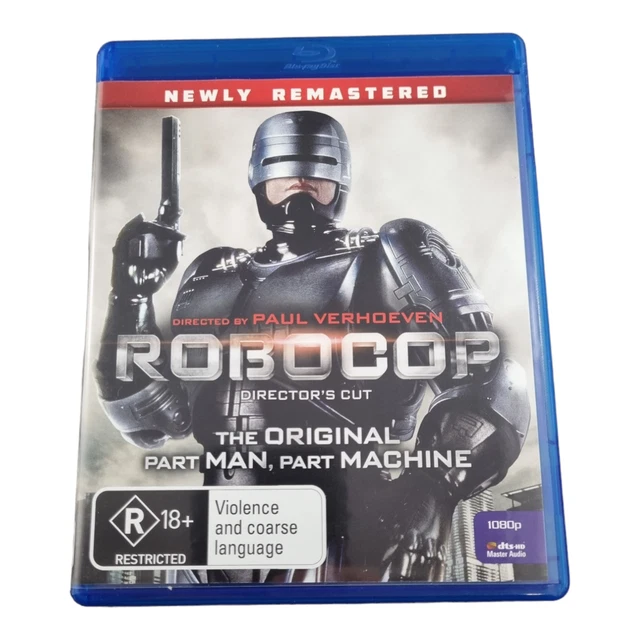 ROBOCOP (1987) REMASTERED Director's Cut - Blu Ray EUR 18,07 - PicClick FR