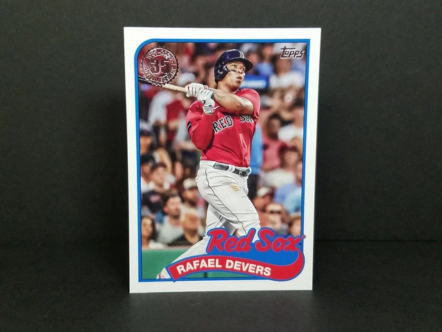 2024 TOPPS #89B-61 Rafael Devers, Red Sox de Boston - 1989 Topps 35e ...