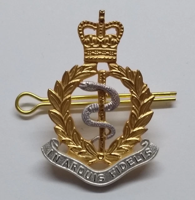 RAMC HAT BADGE Army Officers Insignia British Army Medic Dress Uniform ...