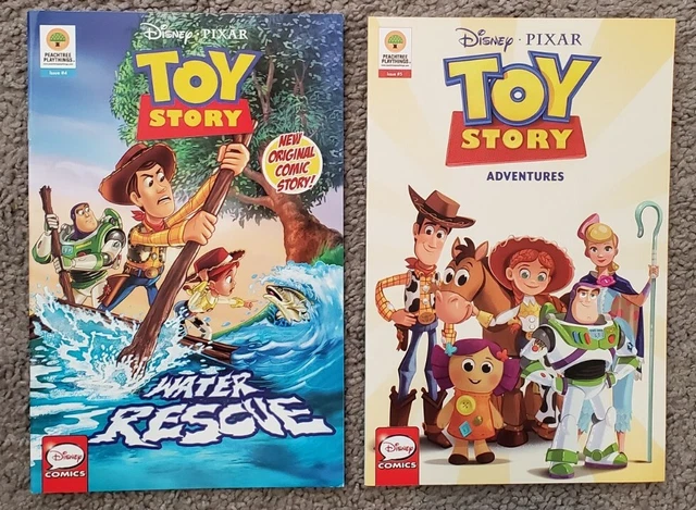 WALT DISNEY TOY STORY Storybook Hard Book 1996 Mouse Works Woody Buzz ...