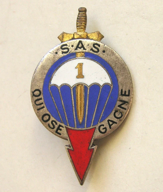 ANCIEN INSIGNE DU 1 RPIMA PARACHUTISTES TROUPES DE MARINE PARA TAP TDM ...