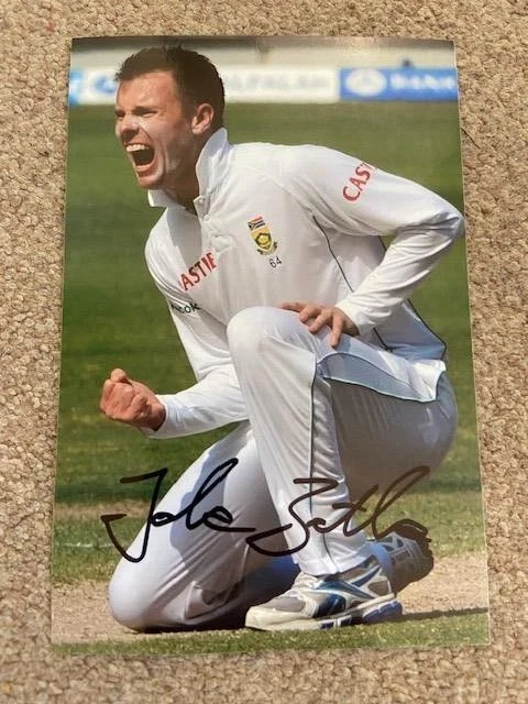 JOHAN BOTHA - South Africa- Signed Photograph - Excellent Image ...