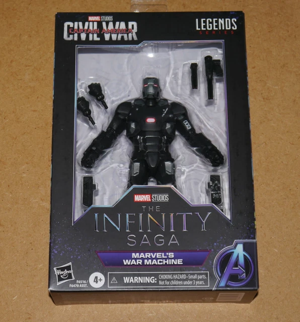 WAR MACHINE FIGURE MCU Civil War Infinity Saga Marvel Legends New £25. ...