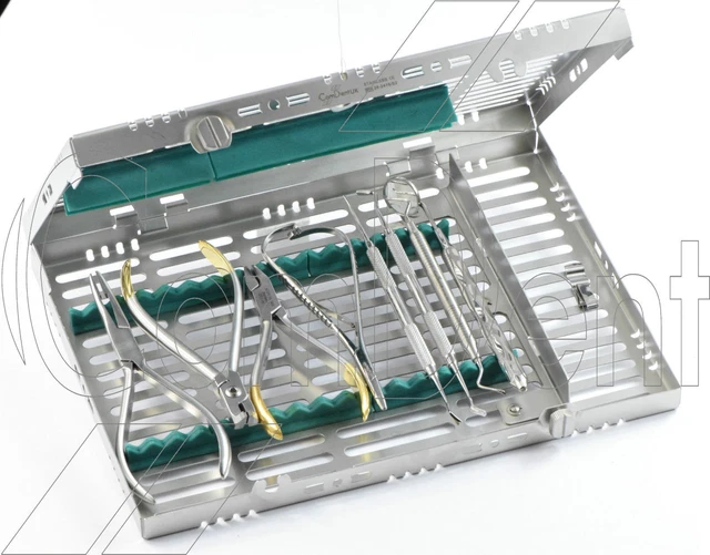 PROFESSIONAL BASIC ORTHODONTIC Kit Dental Oral Surgery Ortho Tools Set ...