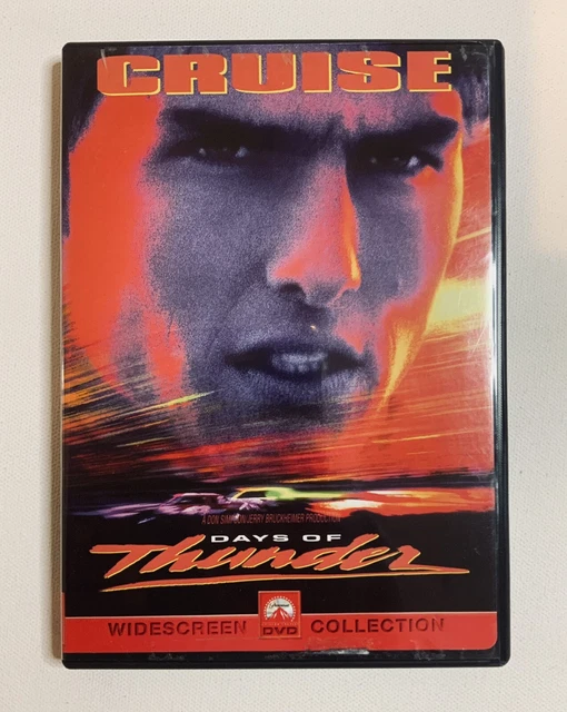 DAYS OF THUNDER (DVD, 1999) Widescreen Collection - Tom Cruise $5.99 ...