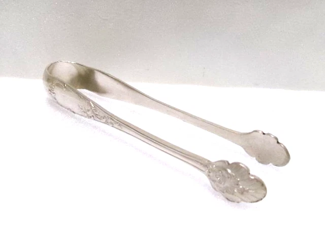 PINCE À SUCRE en métal argenté de style Louis XV (1900) EUR 12,00 ...
