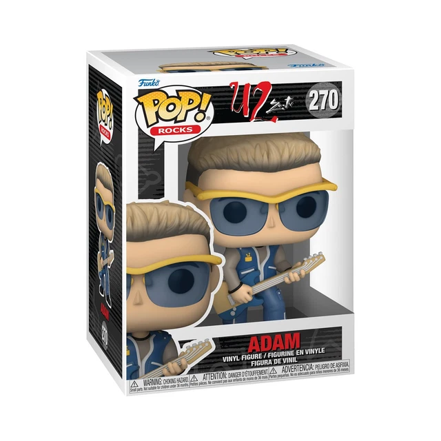 FUNKO POP! ROCKS: U2 - ZooTV - Adam Clayton - Figura de Vinilo ...